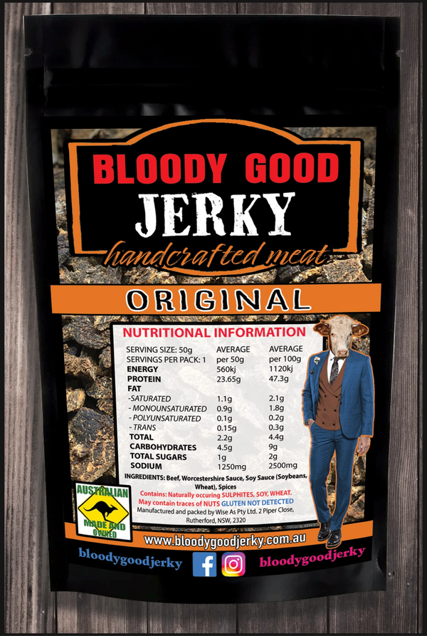 Bloody Good Jerky- Original – Millers Produce