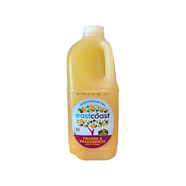 East Coast Juice - Orange & Passionfruit – Millers Produce